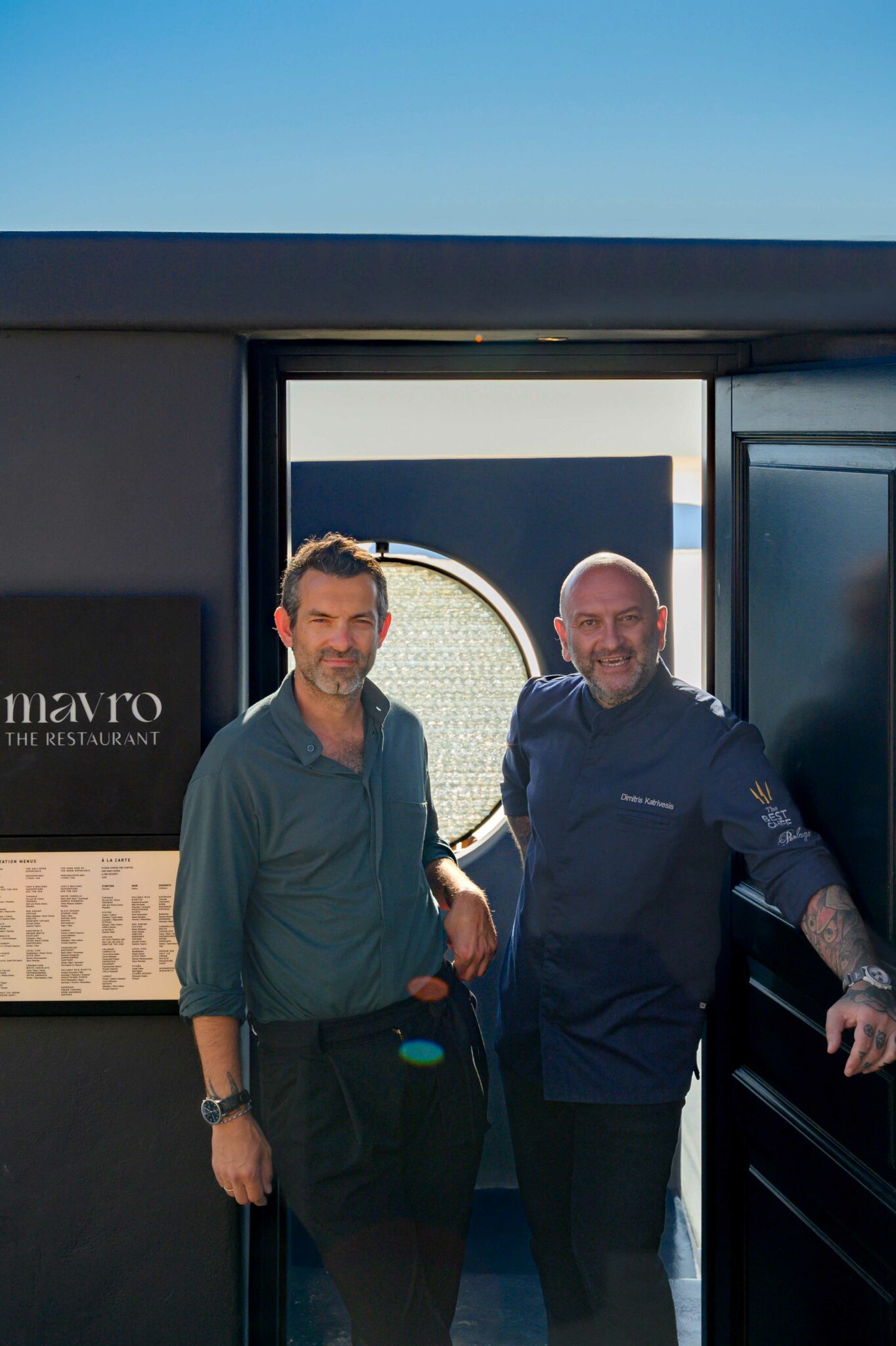 Kivotos Santorini & MAVRO Restaurant / Portfolio / Concept